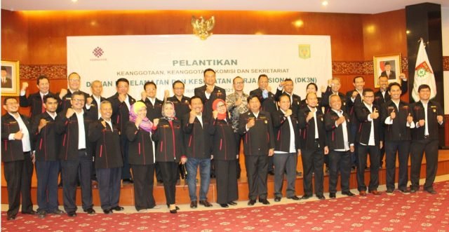 Anggota DK3N Periode 2017 – 2021 Dilantik Menteri Ketenagakerjaan