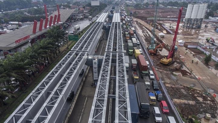 Atasi Kemacetan Saat Mudik, Proyek Japek 2 Elevated Dihentikan Mulai 25 ...