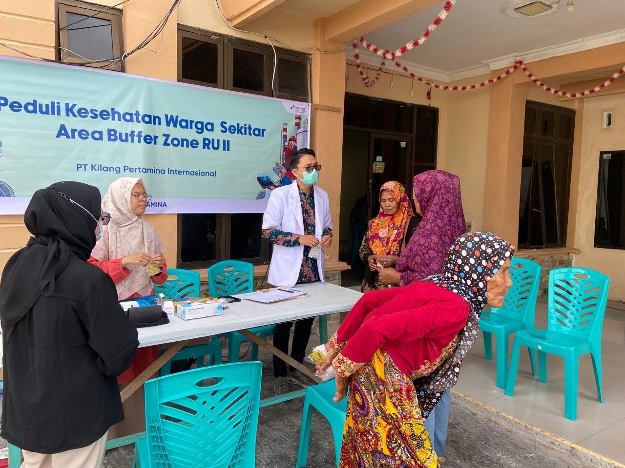Gelar Pengobatan Gratis Bagi Warga di Area Buffer Zone, KPI RU II Dumai ...